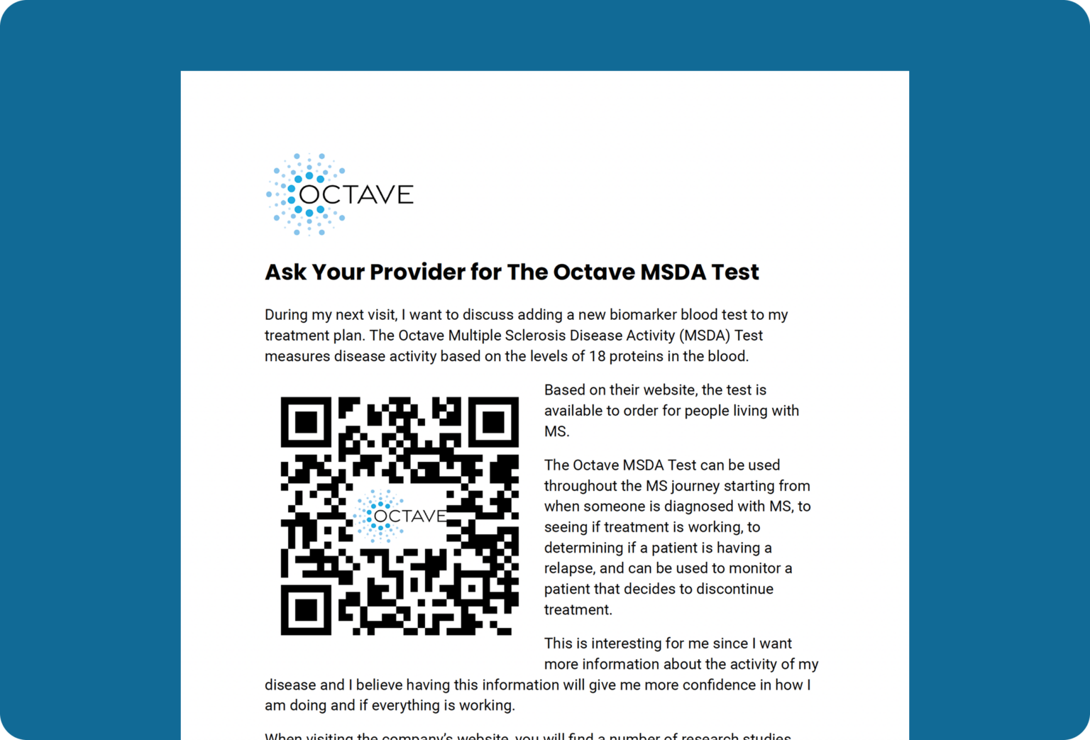 Patients - OctaveBio